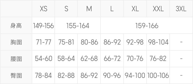 GU商品尺寸丈量方法/商品穿著建議 - GU香港
