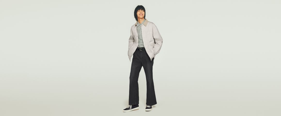 微復古喇叭褲 Flared Pants/Jeans - GU 香港網絡旗艦店