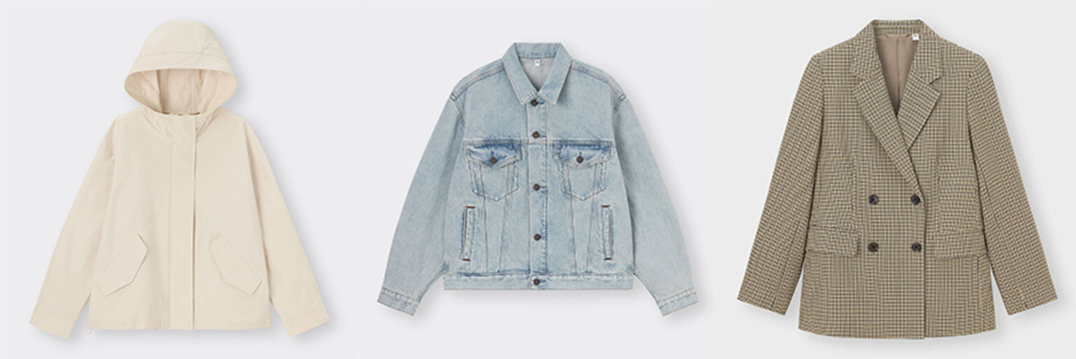 最高・最低気温20度ってどんな服装が正解？コーデの選び方【レディース】｜GU TOPICS