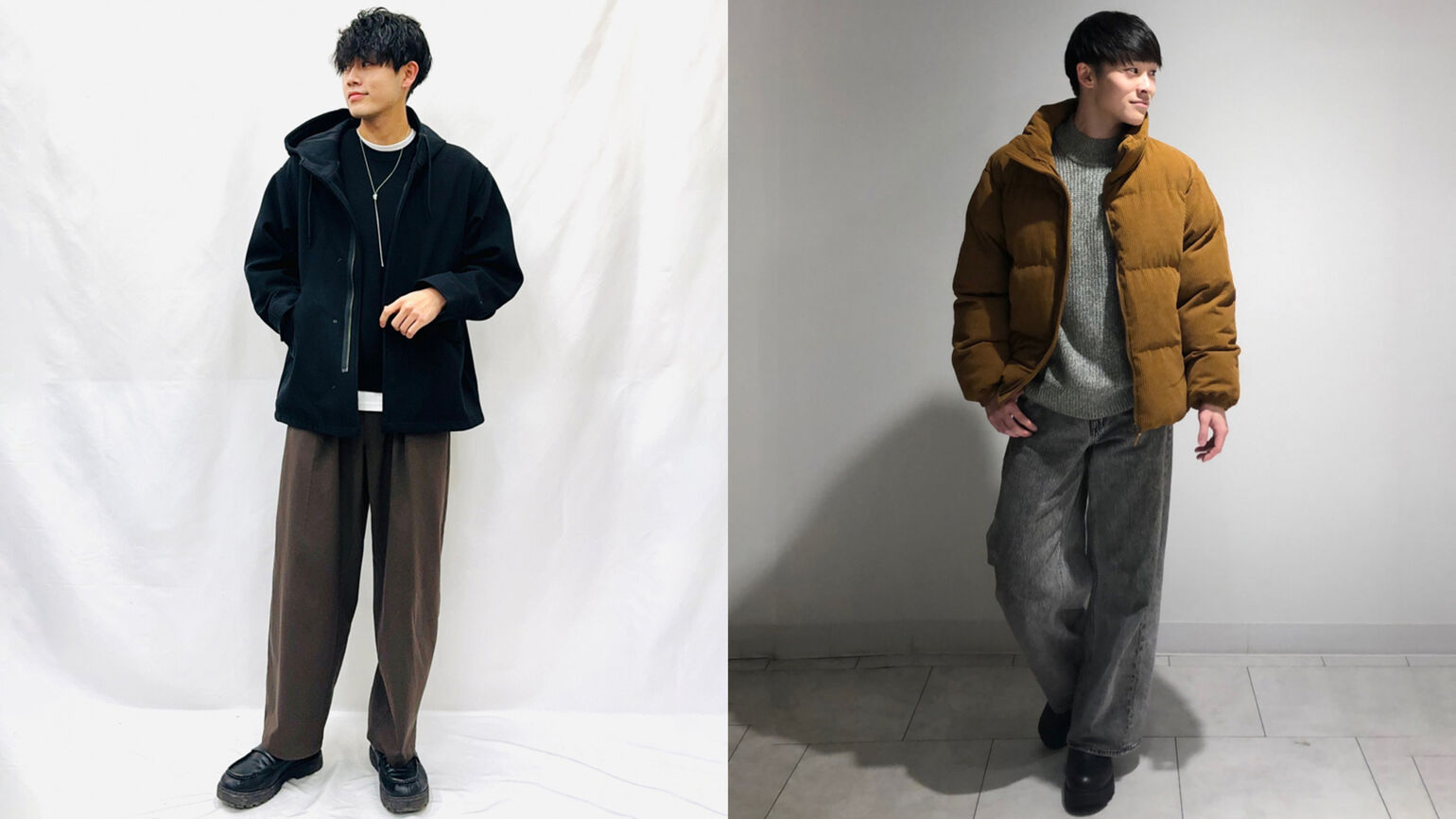 コーデ迷子必見！冬に参考にしたいメンズスタッフコーデ15選｜GU TOPICS