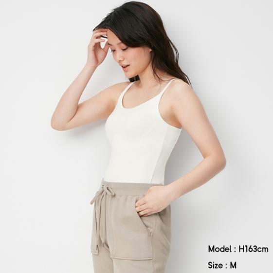 女裝 Bra-Feel附罩杯細肩帶背心 | UQ 搜尋