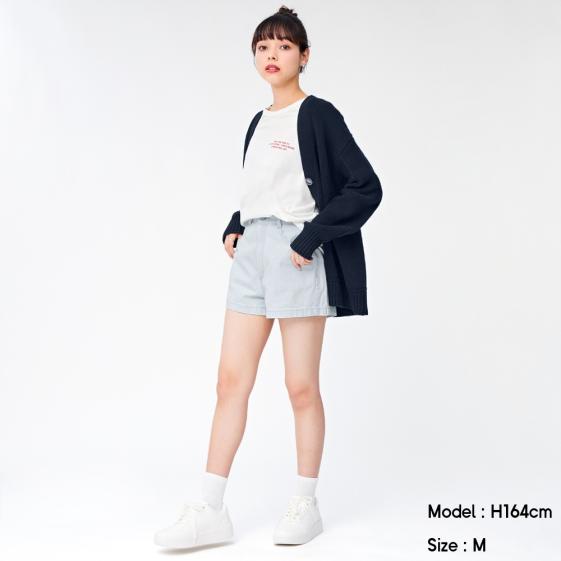 女裝 牛仔短褲OSB+EC | UQ 搜尋