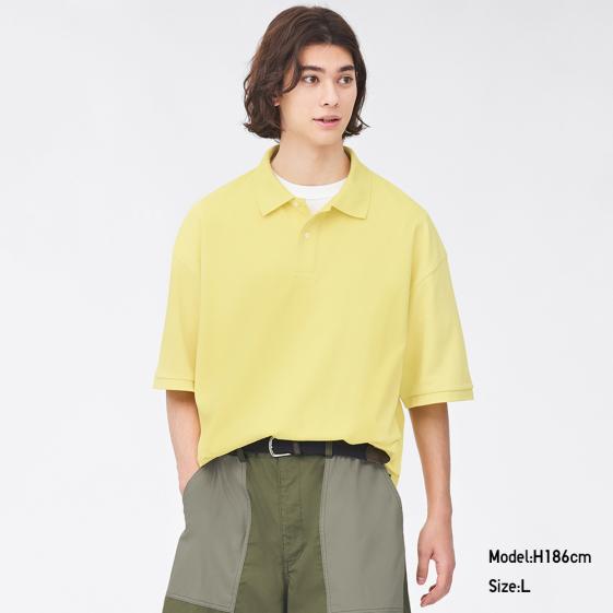 男裝 男女適穿-重磅寬版POLO衫(5分袖)NT+E | UQ 搜尋