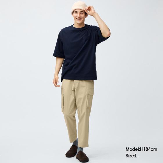 男裝 工作輕便九分褲OSB+EC | UQ 搜尋