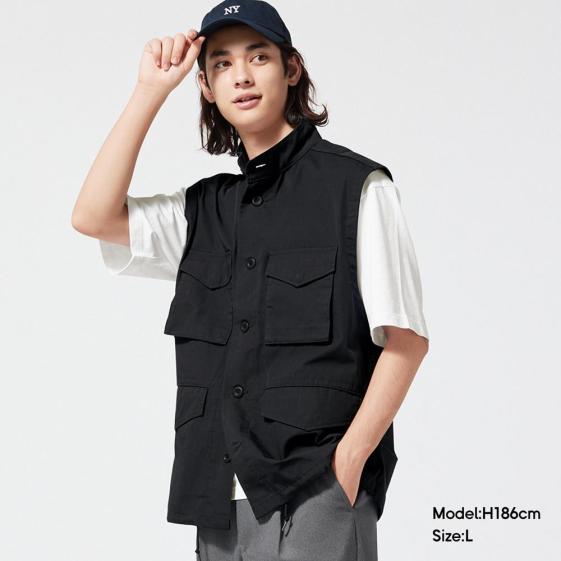 男裝 軍裝背心OSB+EC | UQ 搜尋