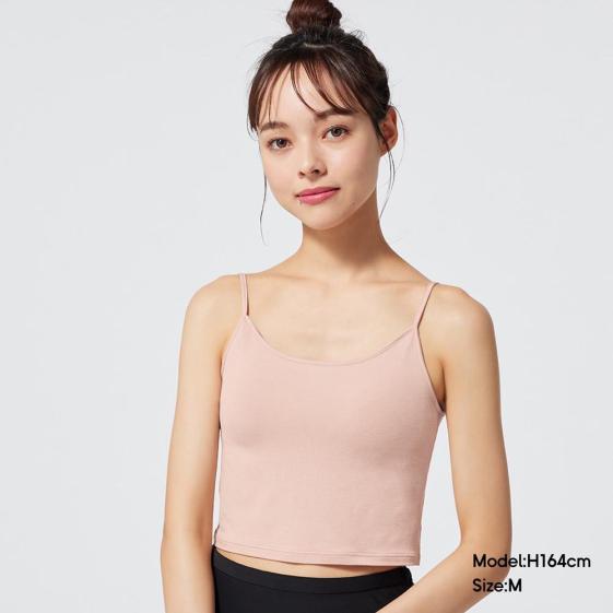 女裝 STYLE-DRY BRA-FEEL短版細肩帶上衣+X | UNIQLO 比價 | UQ 搜尋