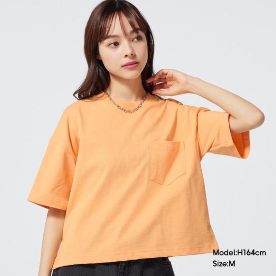 女裝 寬版T恤(5分袖)OSB+EC | UQ 搜尋