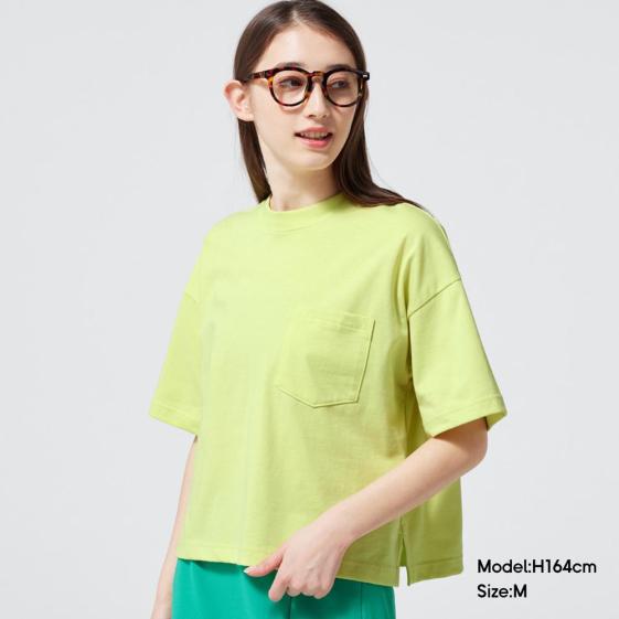 女裝 寬版T恤(5分袖)OSB+EC | UQ 搜尋