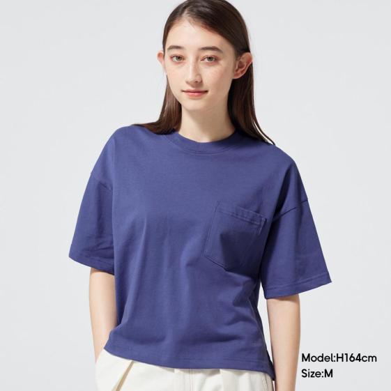 女裝 寬版T恤(5分袖)OSB+EC | UQ 搜尋