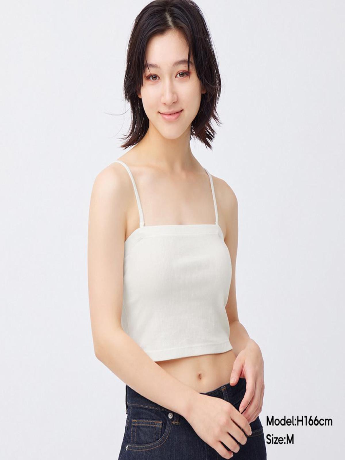 女裝 bra-feel短版平口背心 | UQ 搜尋