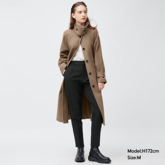 女裝 網路獨家-彈性窄管褲+EC(褲長稍長:73cm) | UQ 搜尋