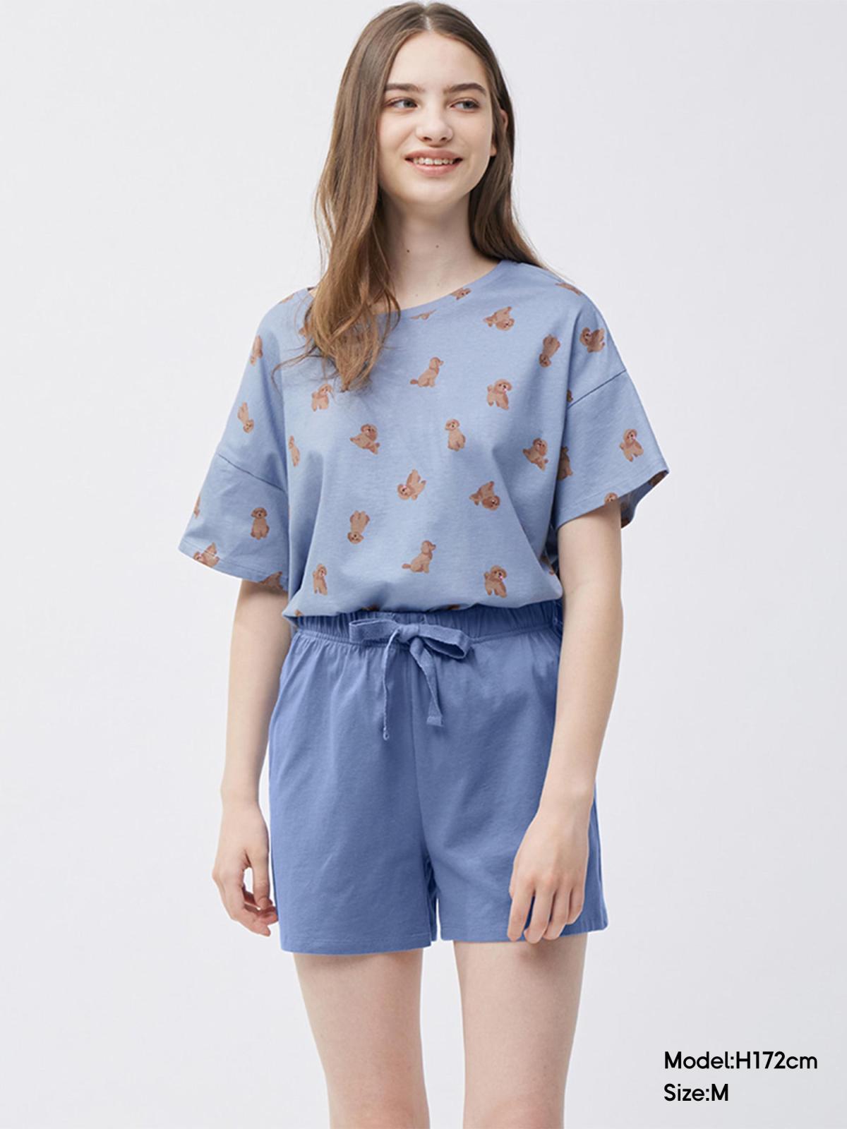 女裝 家居服組(短袖短褲)(狗)OSB+EC | UQ 搜尋