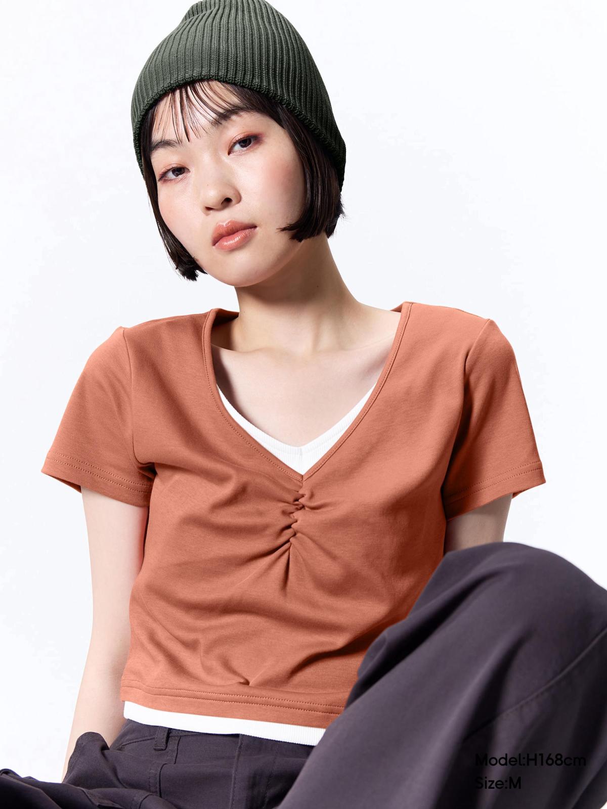 女裝 多層次風T恤OSB+EC | UQ 搜尋