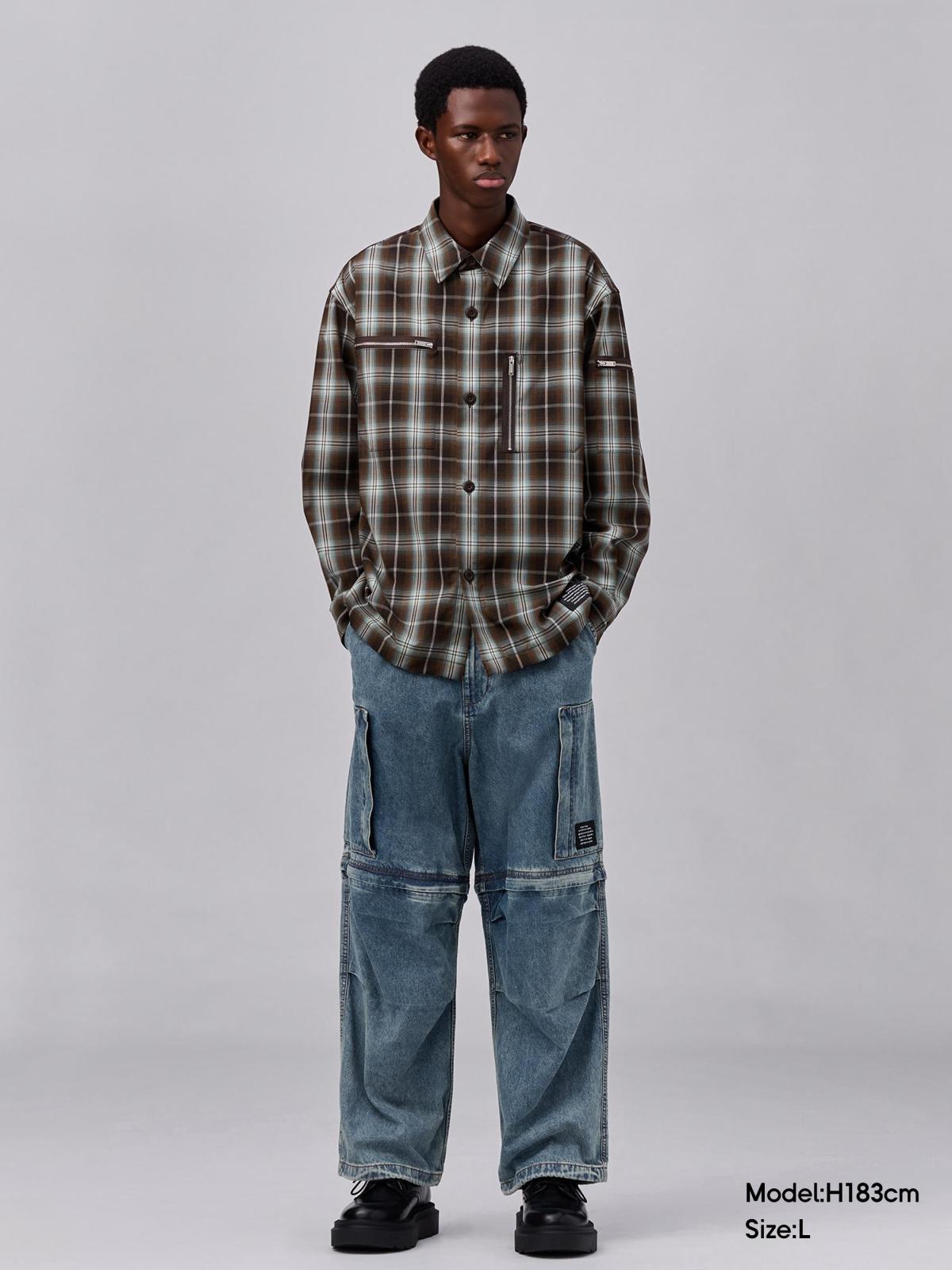 男裝 男女適穿-牛仔2WAY寬版工作褲UNDERCOVER | UQ 搜尋