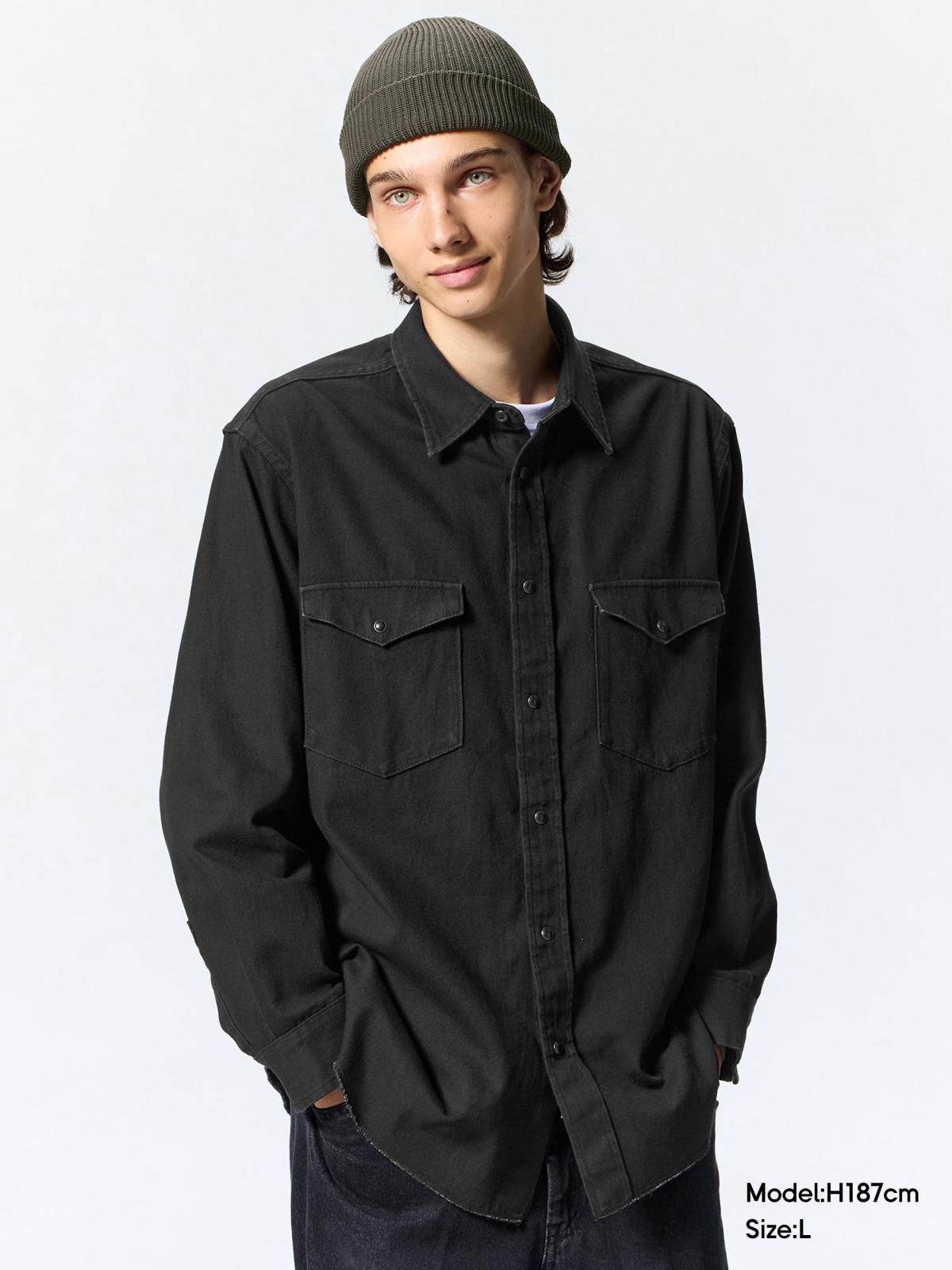 男裝 牛仔西部襯衫NT | UQ 搜尋