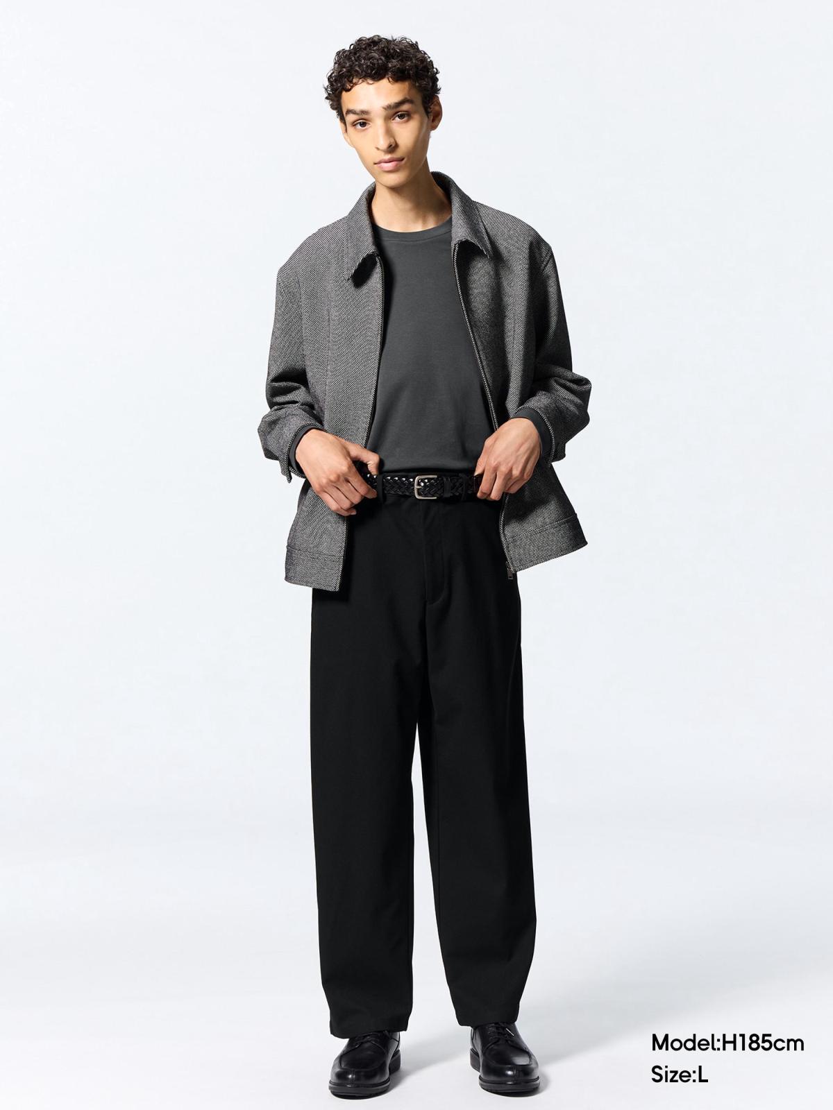 男裝 刷毛寬版輕便褲SW | UNIQLO 比價 | UQ 搜尋