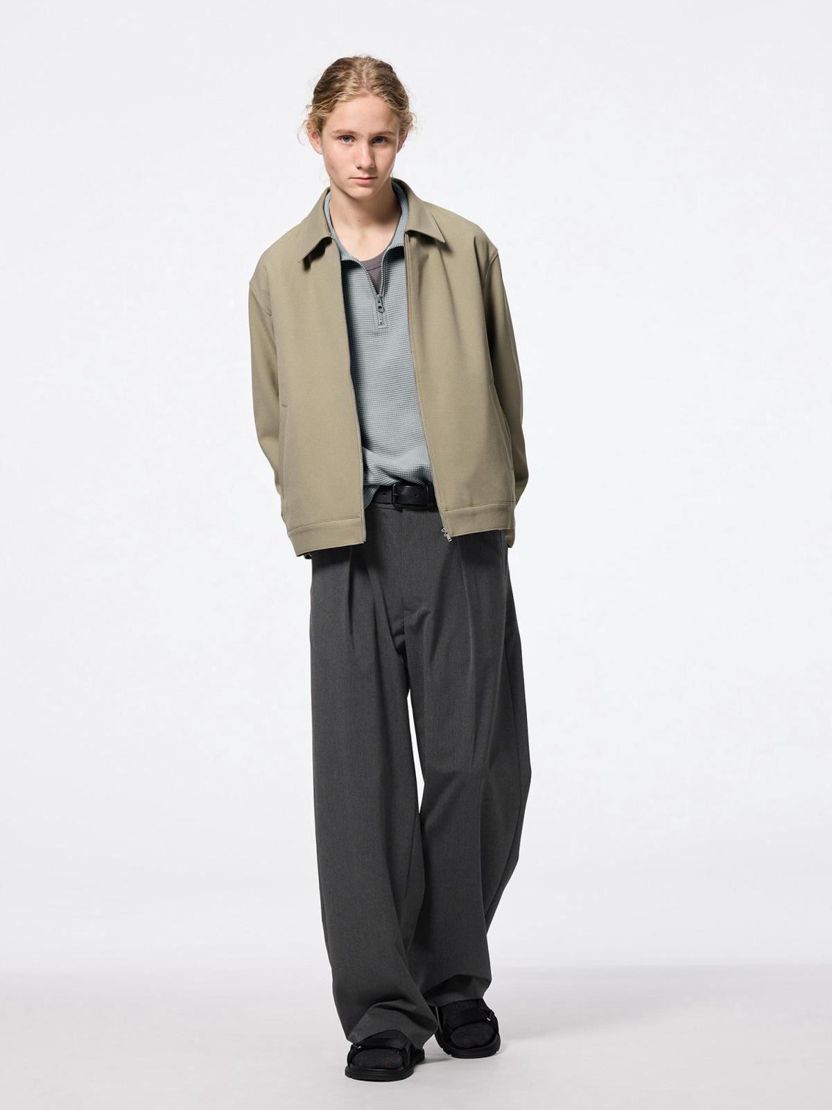 男裝 男女適穿-Barrel leg錐形長褲(褲長稍長79cm)+EC | UQ 搜尋