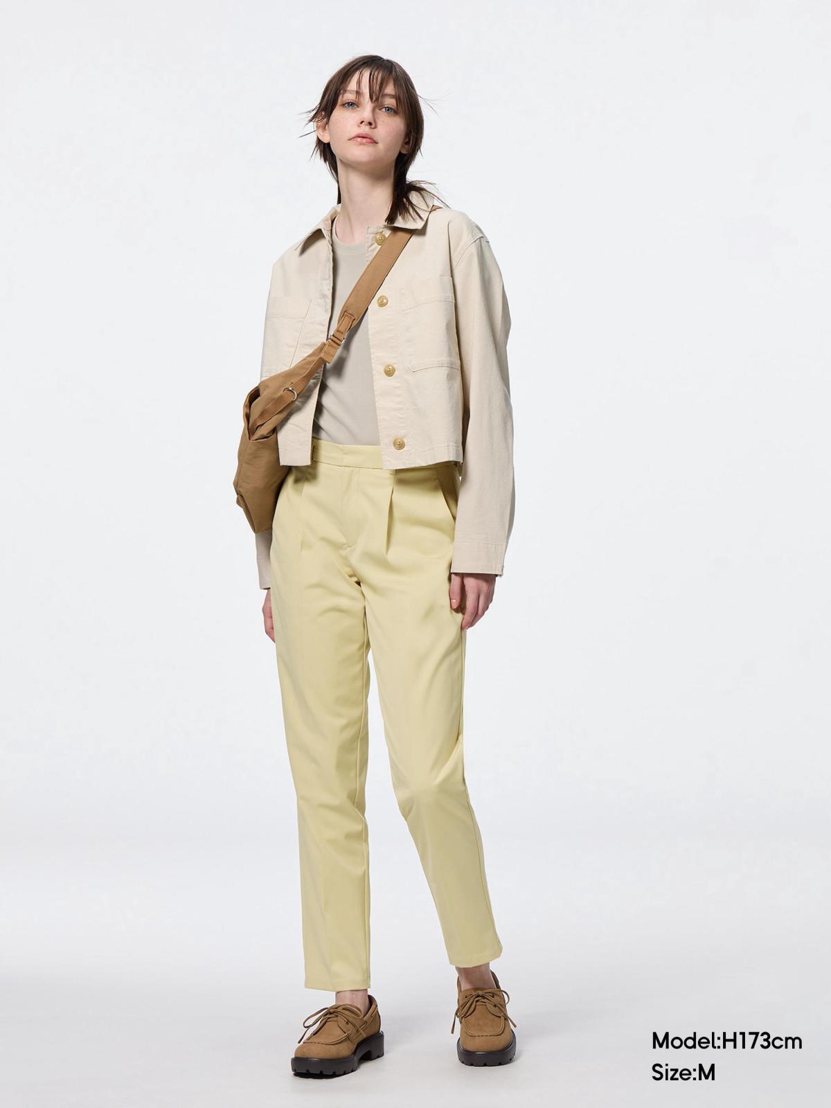 女裝 網路獨家 可機洗窄管褲(褲長稍長73cm)Z+EC | UQ 搜尋