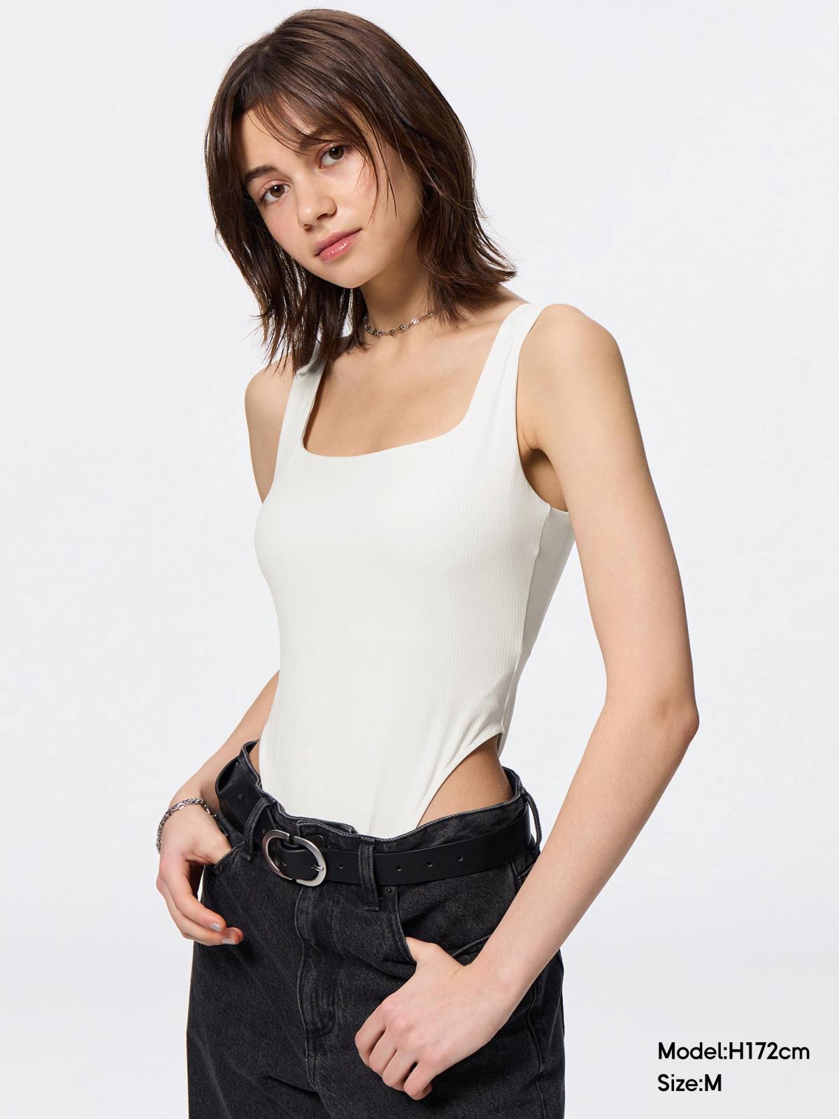 女裝 bra-feel方領連身衣+X | UQ 搜尋