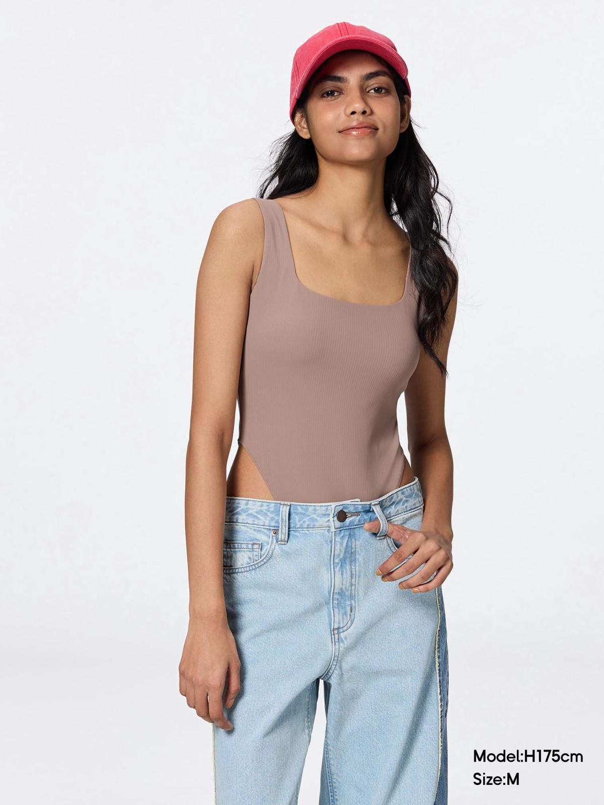 女裝 bra-feel方領連身衣+X | UQ 搜尋