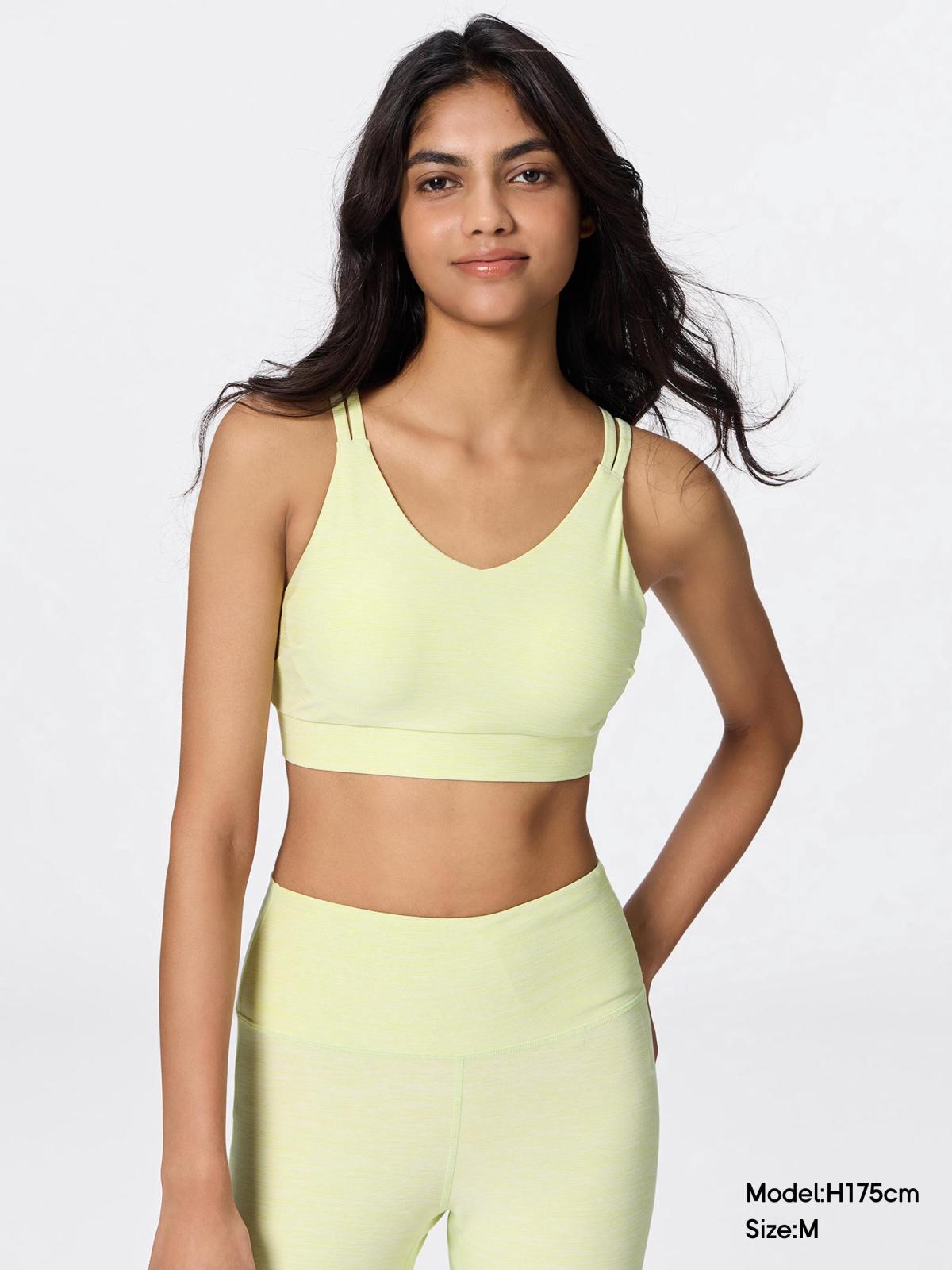 女裝 運動後交叉胸罩GA | UQ 搜尋