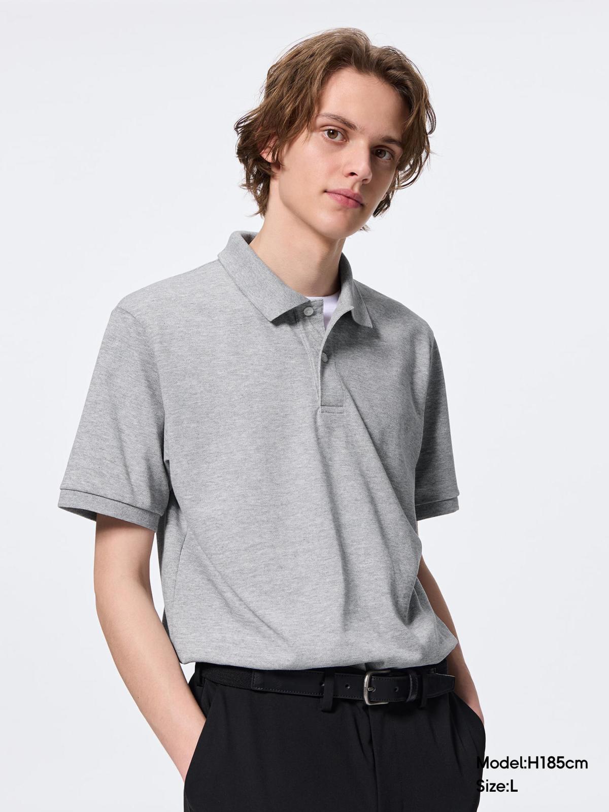 男裝 DRY polo衫(短袖)(吸汗快乾) | UQ 搜尋