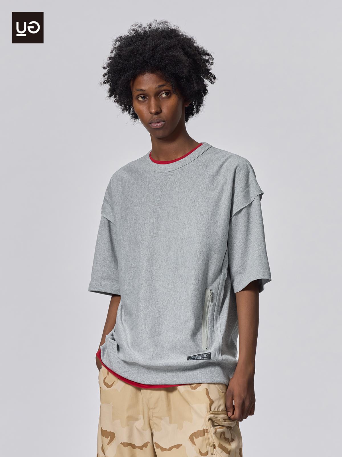 男裝 男女適穿 水洗休閒風T恤(5分袖)UNDERCOVER | UQ 搜尋