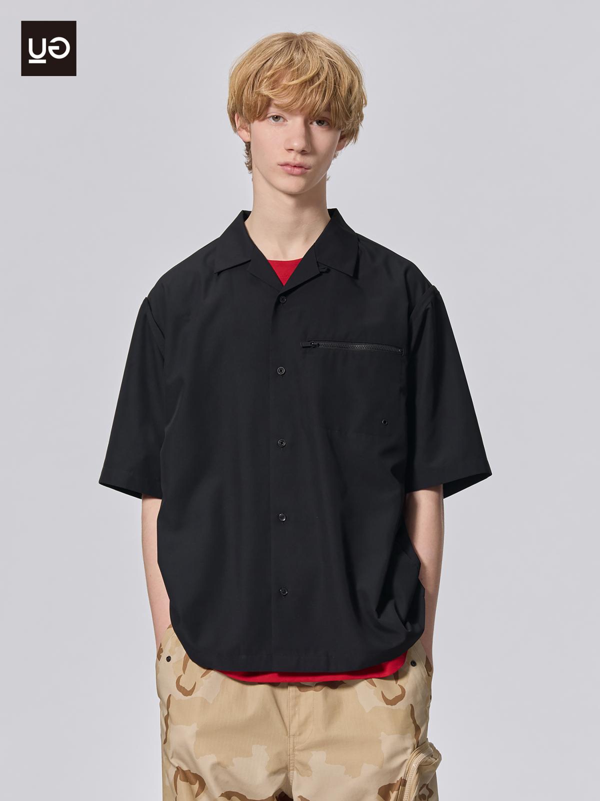男裝 男女適穿 開領襯衫(5分袖)UNDERCOVER | UQ 搜尋