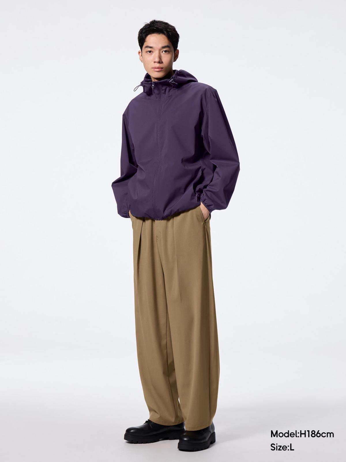 男裝 男女適穿-Barrel leg錐形長褲(褲長稍長79cm)+EC | UQ 搜尋