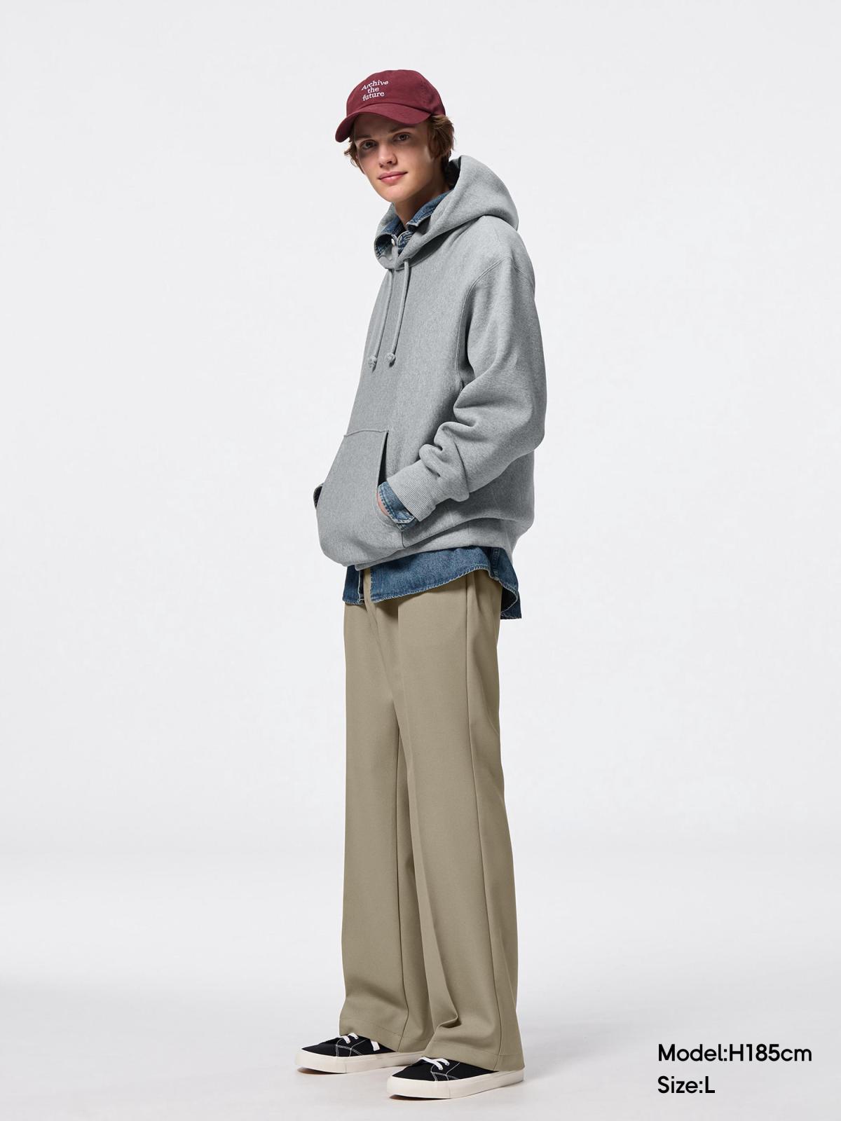 男裝 網路獨家 男女適穿-喇叭長褲(褲長稍長82.5cm)+EC | UQ 搜尋