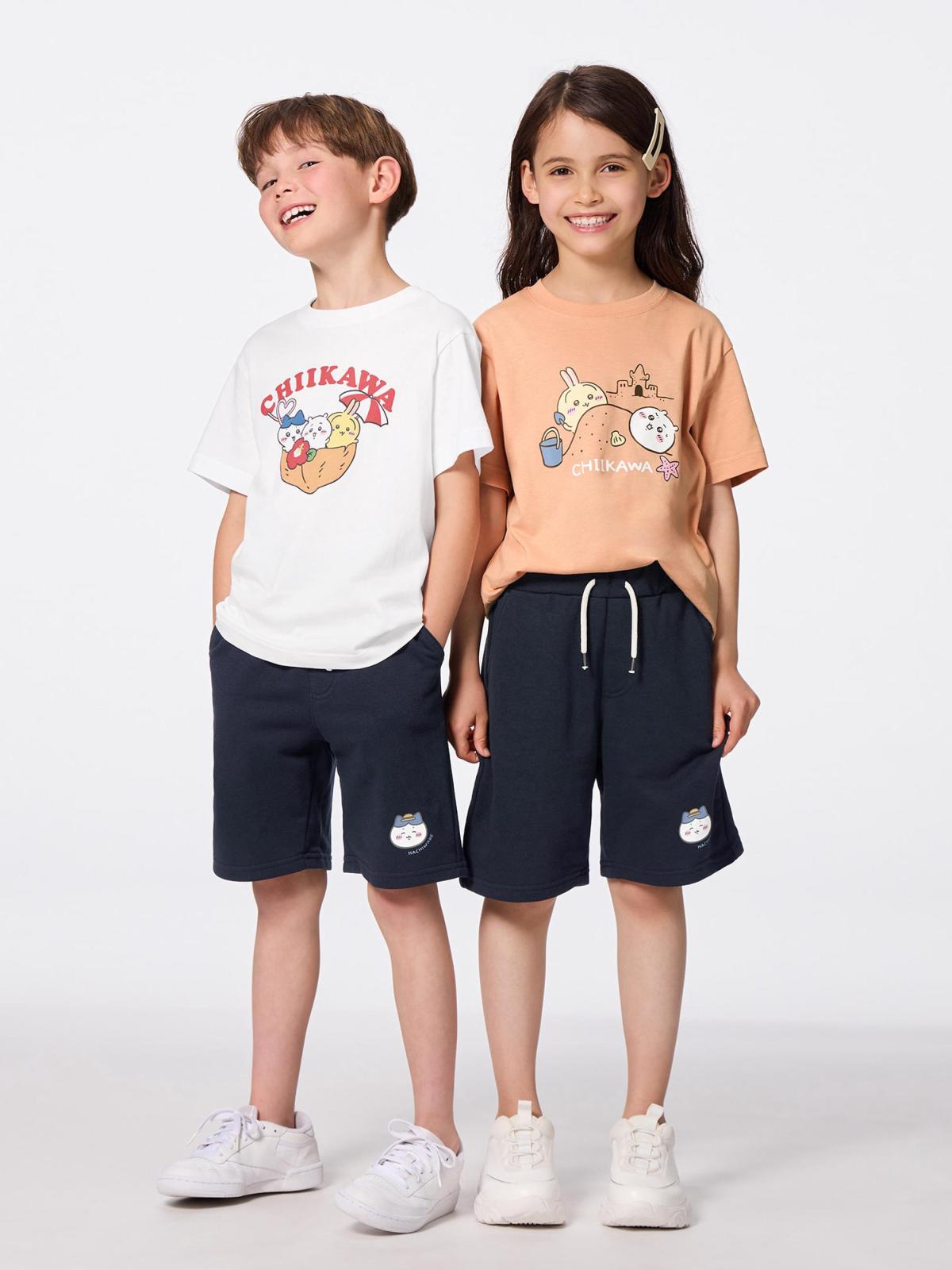 童裝 及膝輕便短褲CHIIKAWA1 | UQ 搜尋
