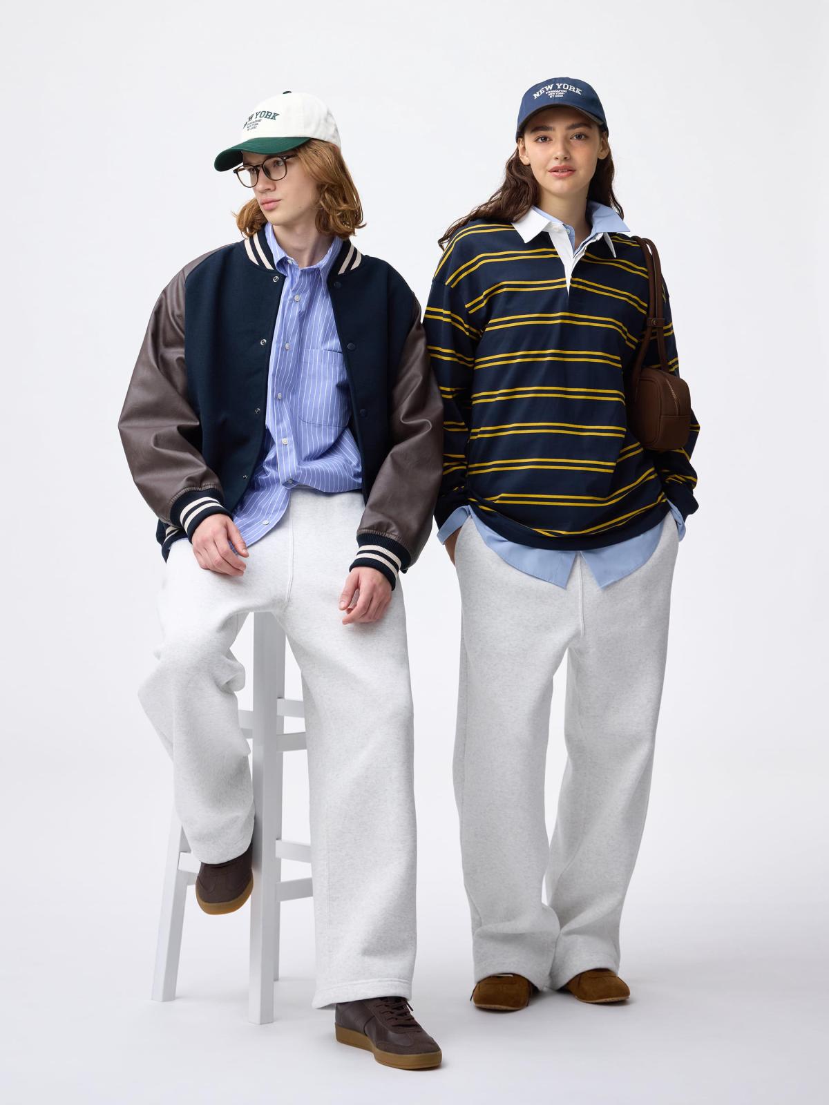 男裝 男女適穿 heavy weight重磅內刷毛休閒寬版直筒褲(褲長標準69～73cm) (成套穿搭推薦) | UQ 搜尋