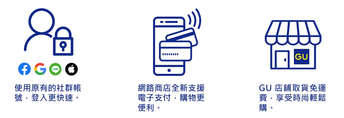 GU APP & GU網路商店，全新升級 - GU台灣