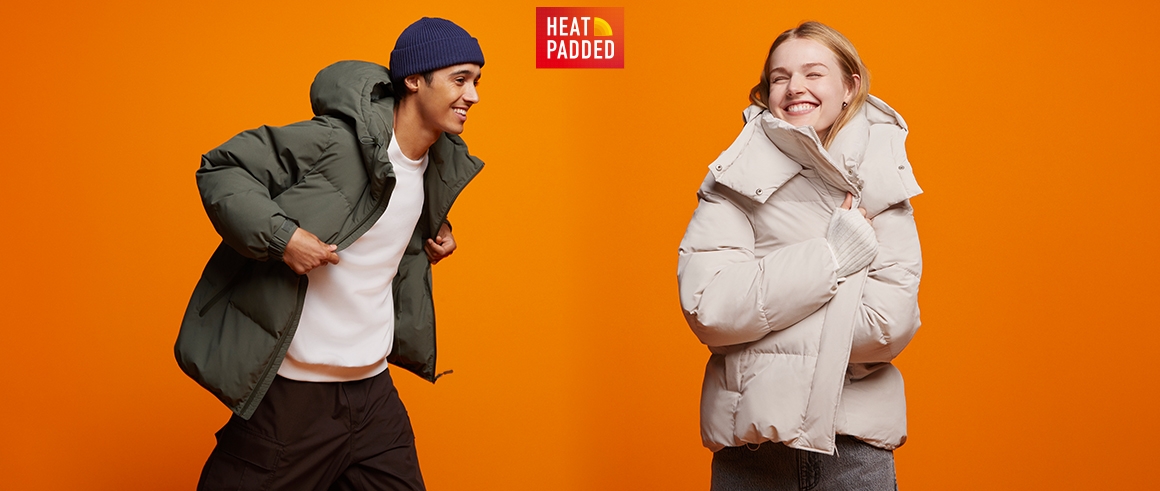 HEAT PADDED夾層外套系列｜全新的冬季外套，驚人的保暖效果 - GU台灣