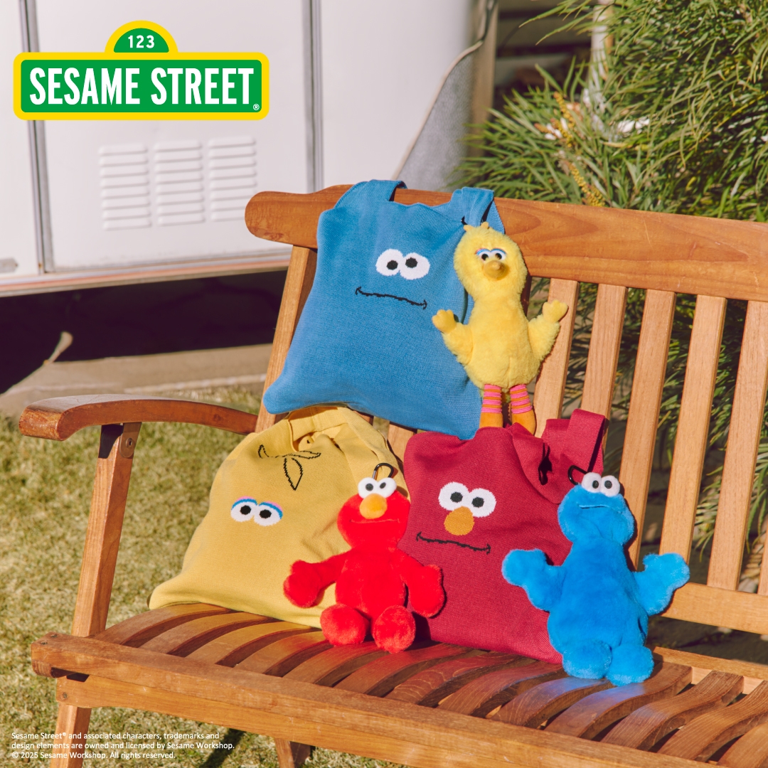 芝麻街 SESAME STREET，男女童裝系列 - GU台灣