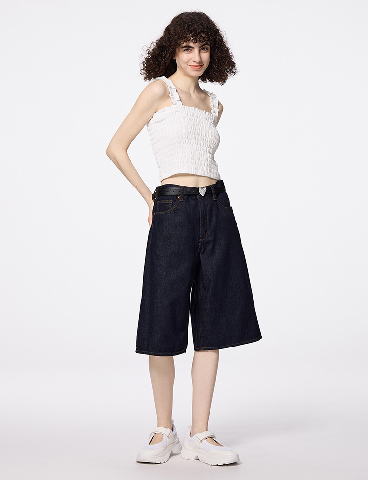 GU Topic - JORTS膝下短褲，jorts穿搭意思完整解析：5大潮流搭配公式，讓你帥出新高度 - GU台灣